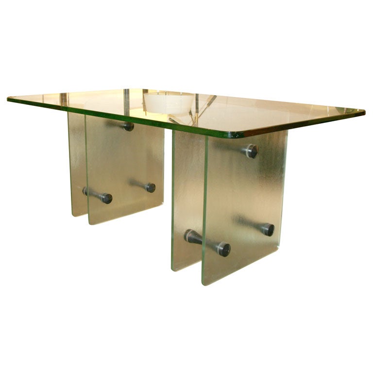 Pittsburgh Plate Glass Desk at 1stDibs