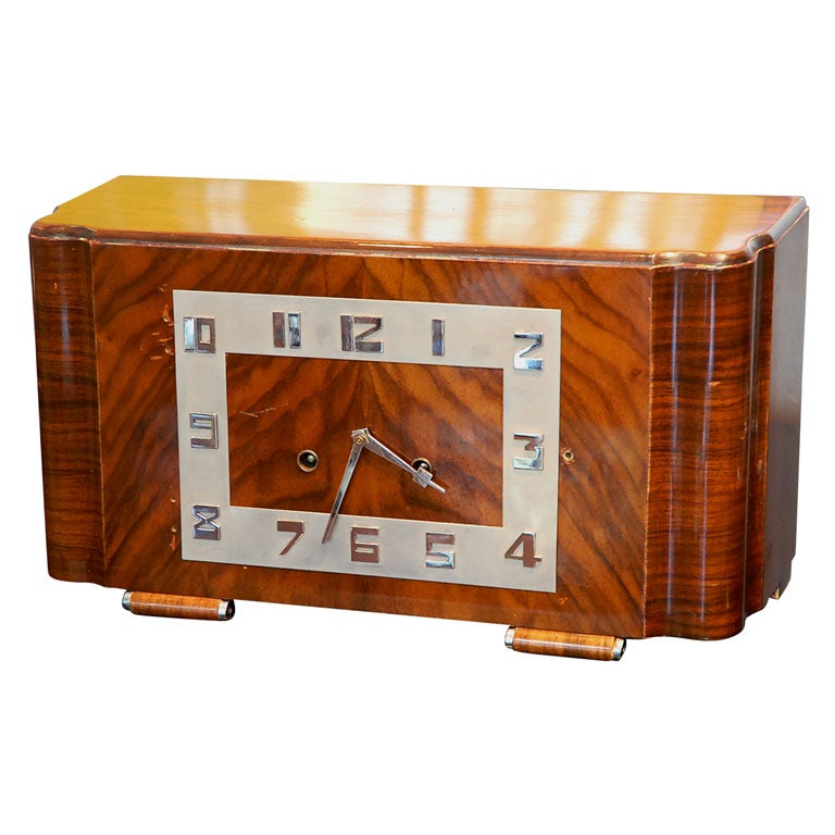 Hungarian Art Deco Clock at 1stDibs