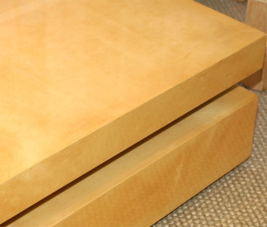 Parchment Coffee Table at 1stDibs