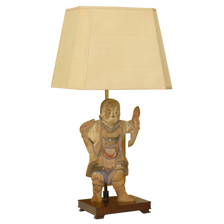 Japanese Guardian Figure - Momoyama School For Sale at 1stDibs