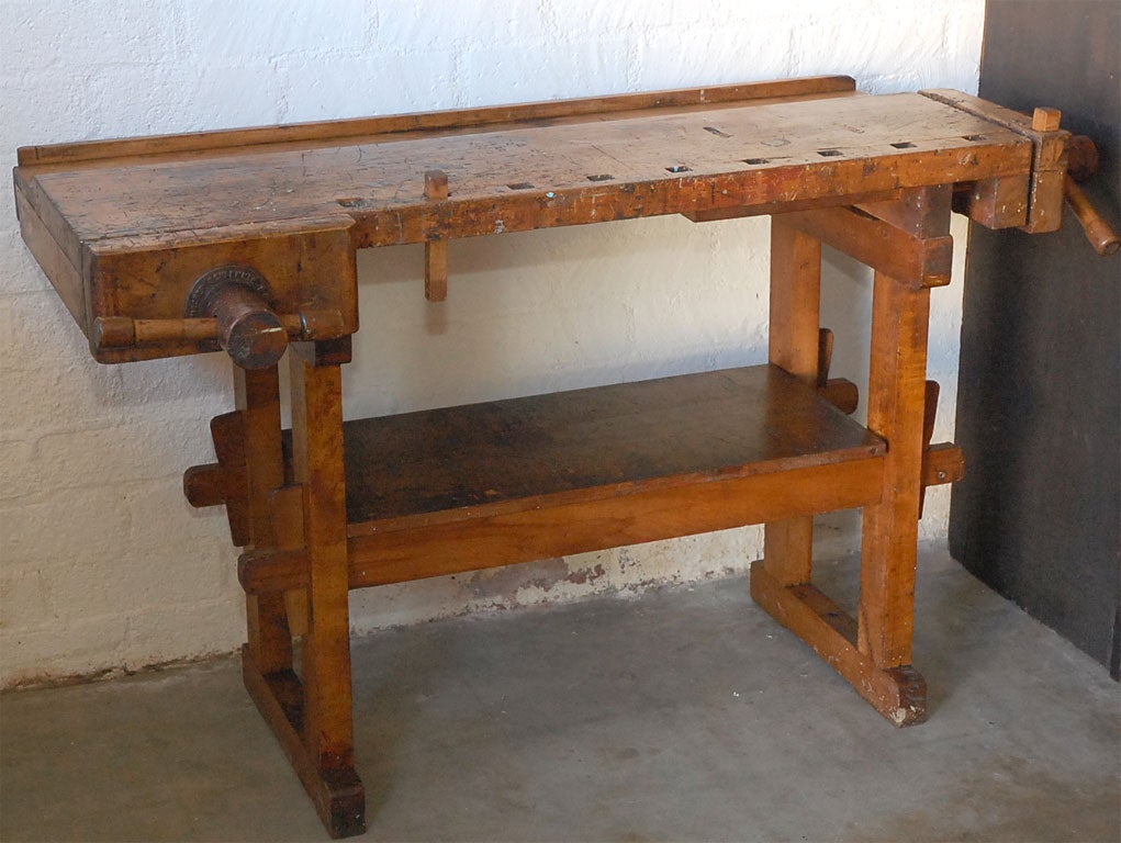 Carpenters Work Bench at 1stDibs