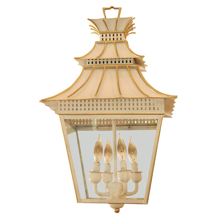 VINTAGE STYLE PAGODA LANTERN at 1stDibs