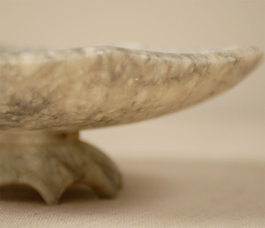 Art Deco Period Marble Compote at 1stDibs
