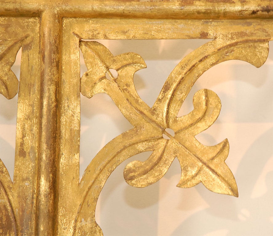 19th C. Rare Oversize Original Gilded Banner Weathervane at 1stDibs ...