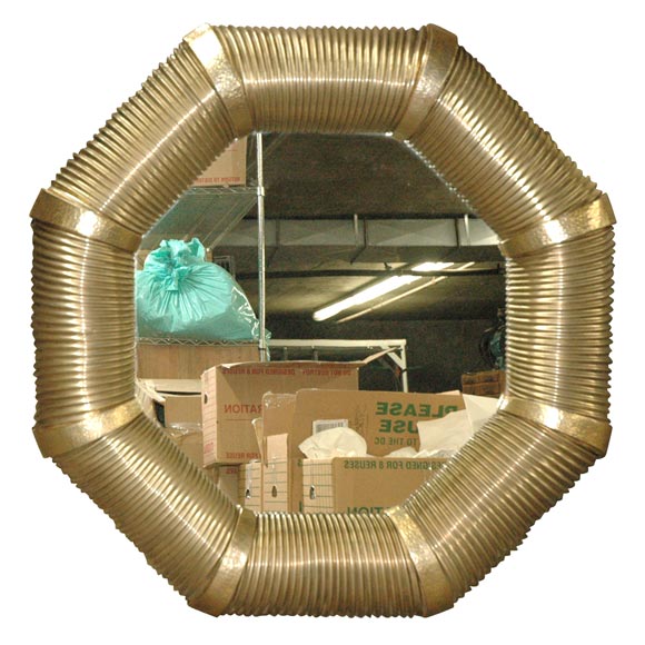 C.1977 Big Metal Octagon Mirror from "Star Wars" at 1stDibs