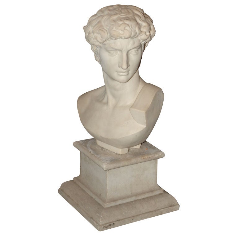 Grand Tour Marble Bust of David at 1stDibs