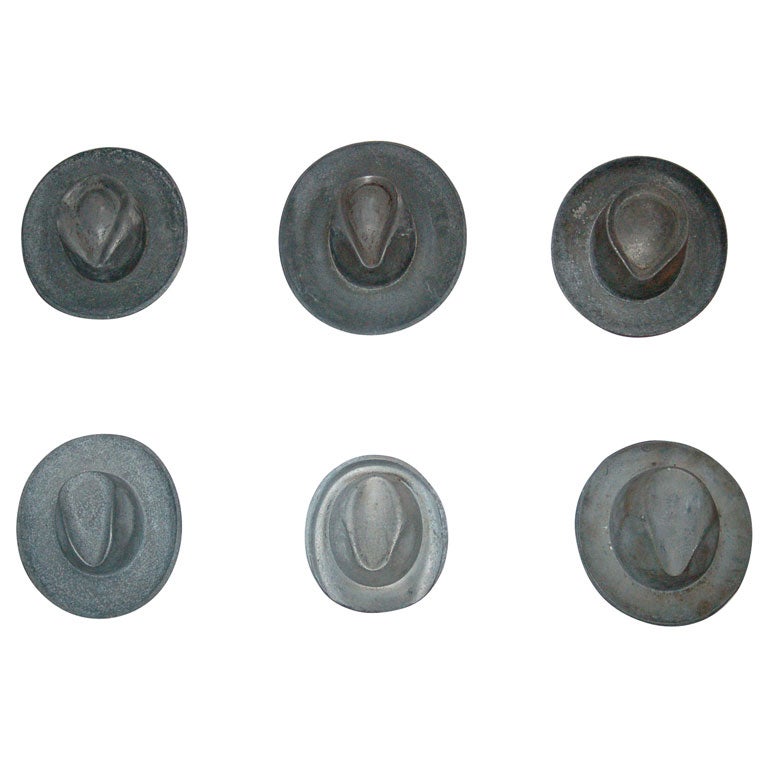 Collection of Mens Hat Molds at 1stDibs