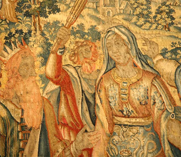 very fine Late 16th Century Flemish Baroque Tapestry. at 1stDibs