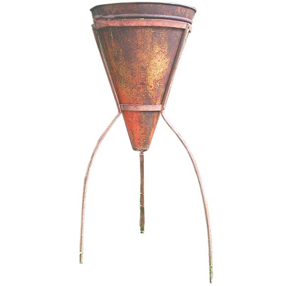 French Tole Painted Grain Funnel at 1stDibs