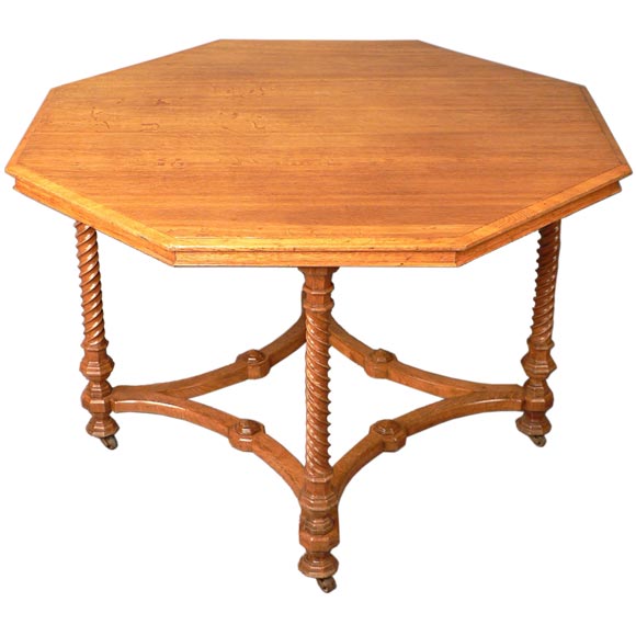 English Aesthetic Period Center table at 1stDibs
