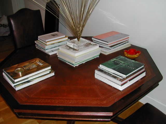 English Mahogany Octagonal Library Table For Sale at 1stDibs