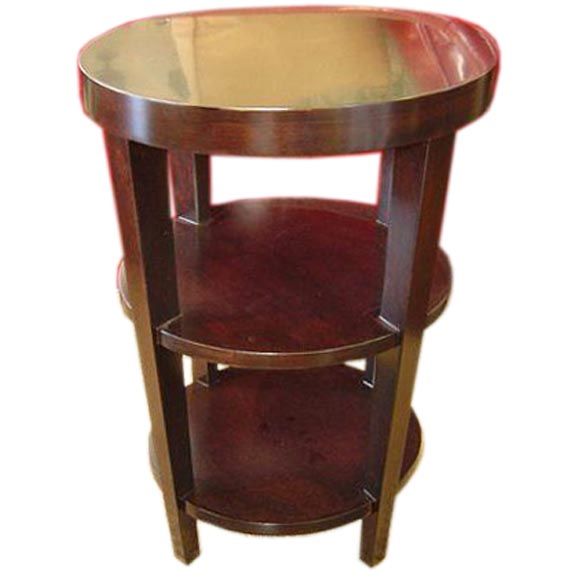 Three Level Cigar Side Table at 1stDibs