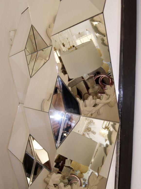 Paul Evans Cubist Mirror at 1stDibs