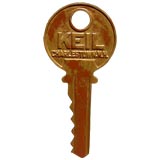 Keil Company Advertising Sign For Sale at 1stDibs