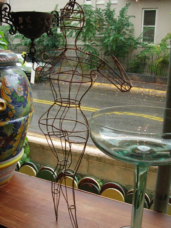 French Wire Mannequin at 1stDibs