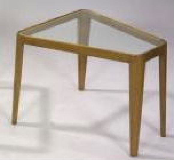 Wedge Shaped Table - 33 For Sale on 1stDibs