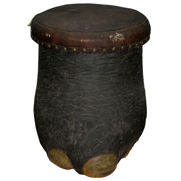 Elephant Foot Stool at 1stDibs