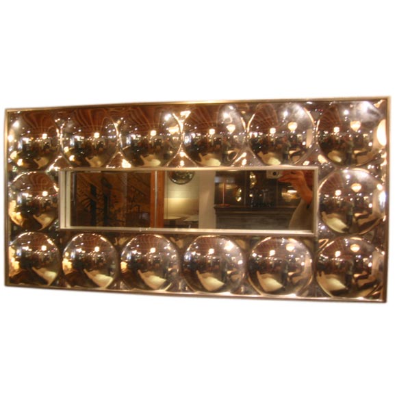 Verner Panton Modern Bubble Mirror at 1stDibs