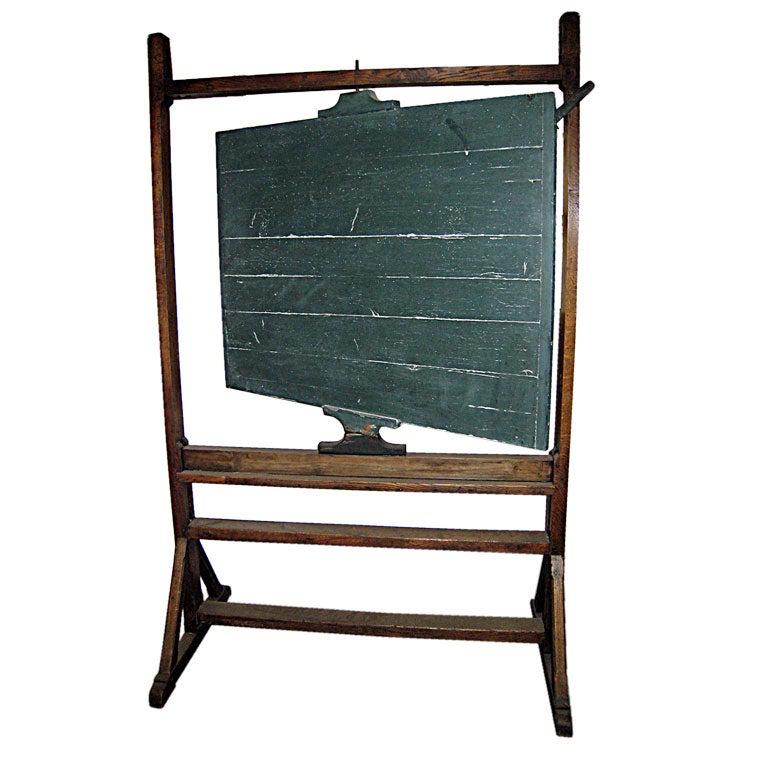 Italian Vintage Chalkboard at 1stDibs