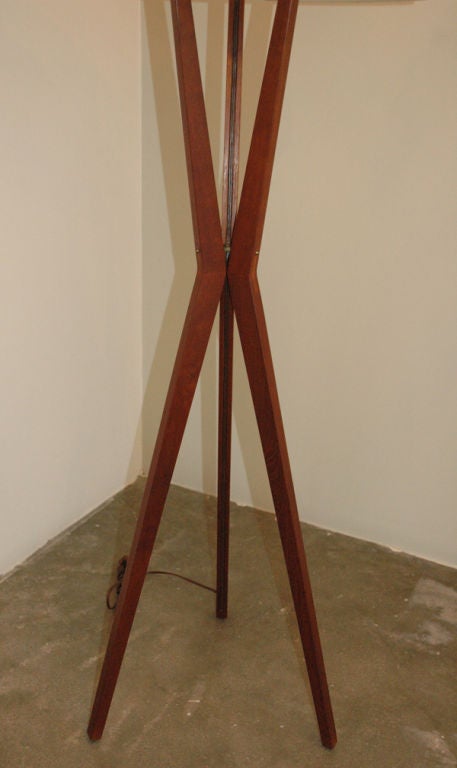 Three Leg Floor Lamp at 1stDibs | three leg lamp, 3 leg lamp, floor ...