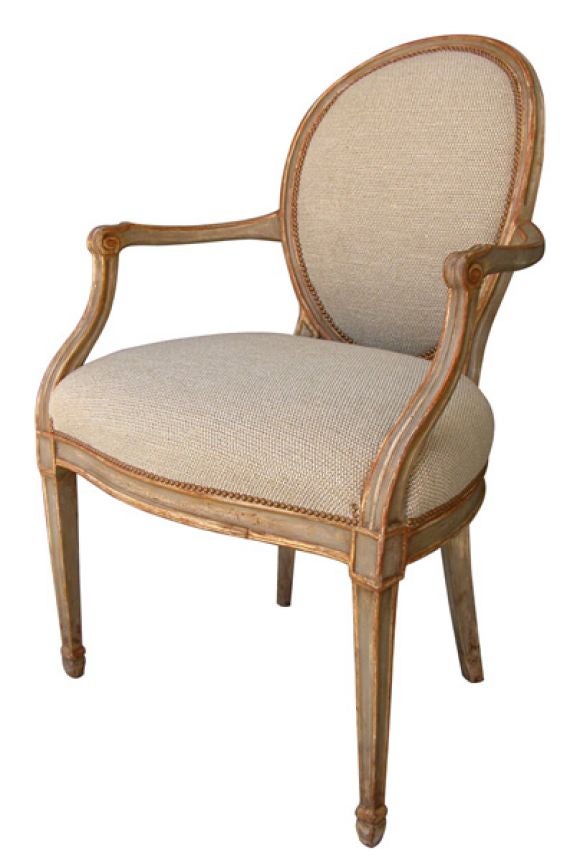 George III Oval-Back Chair at 1stDibs