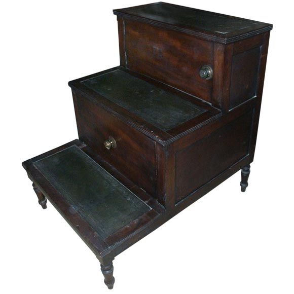 English Bed Steps at 1stDibs