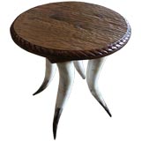 Western Long Horn Table By Milo Marks at 1stDibs