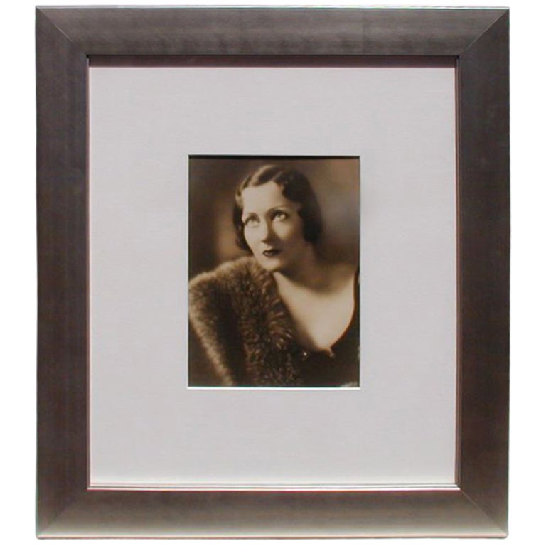 A Vintage Silver Print of Gloria Swanson by Edward Thayer Monroe at 1stDibs