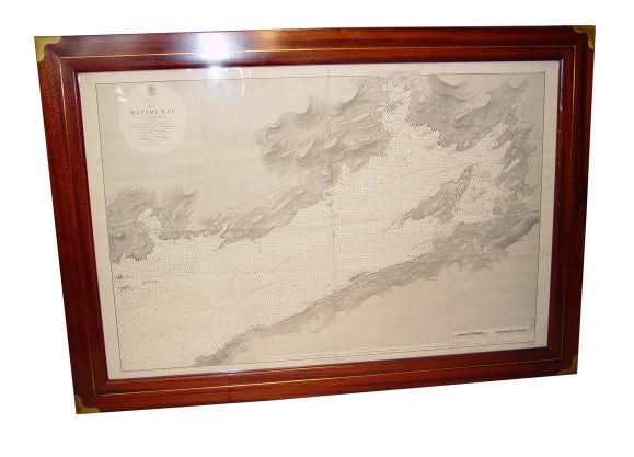 Royal Navy Chart of Bantry Bay, Ireland at 1stDibs