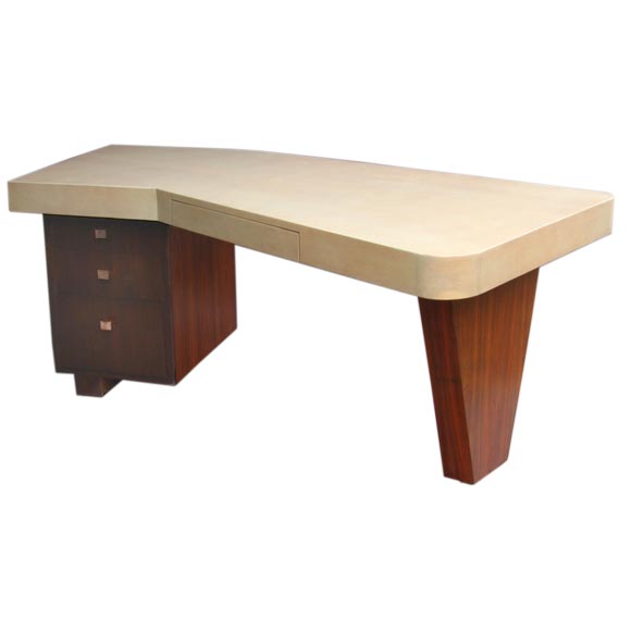 Custom Free-Form Desk at 1stDibs