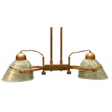 Halophen Industrial Ceiling Lamp at 1stDibs