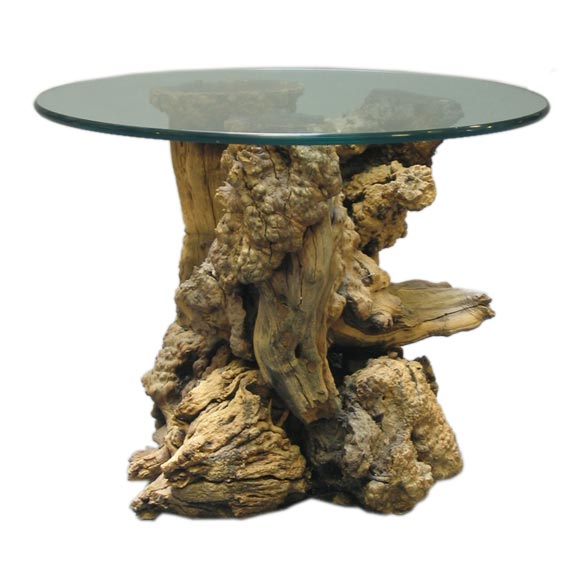 Cypress Root Side Table at 1stDibs