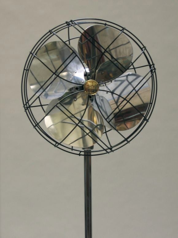 Art Deco Floor Fan at 1stDibs