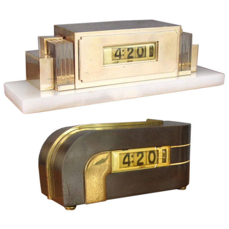 KEM Weber Clocks at 1stDibs