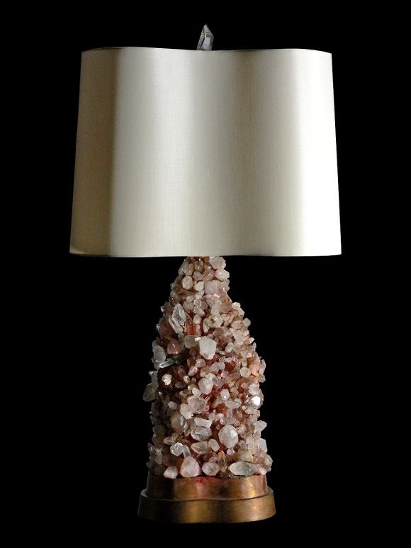 Pair of Gemstone Lamps by Carol Stupell at 1stDibs