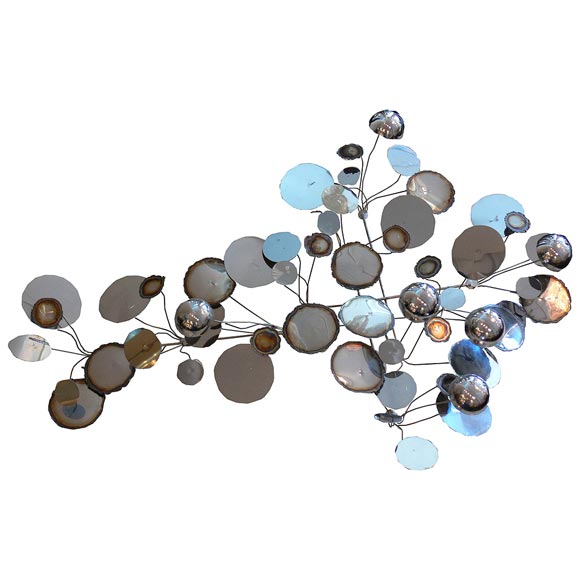 Curtis Jere Flame Sculpture - 3 For Sale on 1stDibs