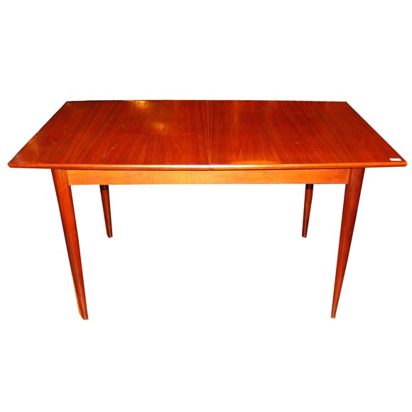 Small Teak Dining Table at 1stDibs