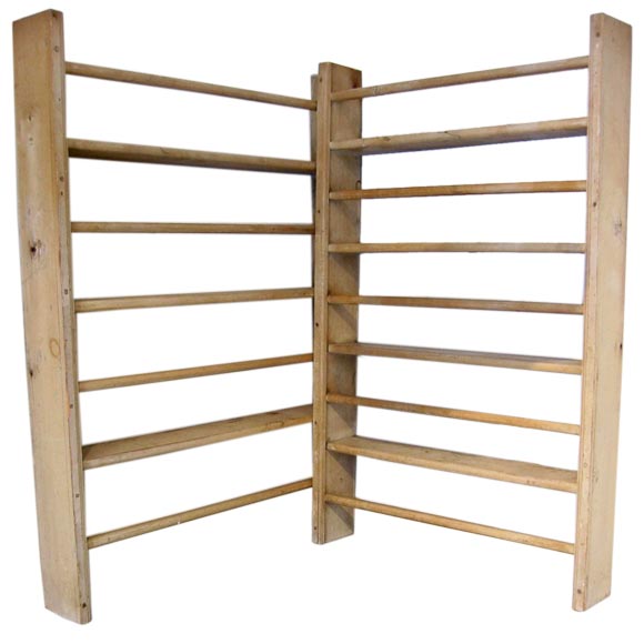 Swedish Corner Plate Racks at 1stDibs