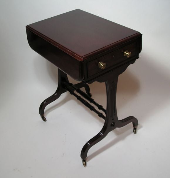 Regency Spider Leg Work Stand at 1stDibs