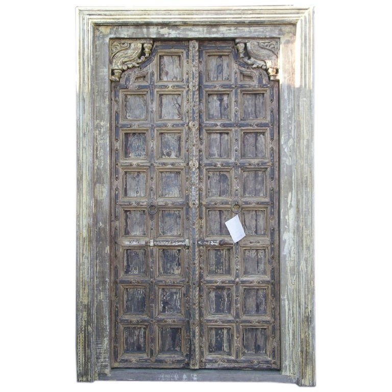 Antique Door and Frame at 1stDibs