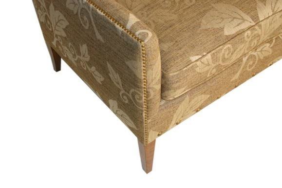 The Italian Wingback Sofa For Sale at 1stDibs