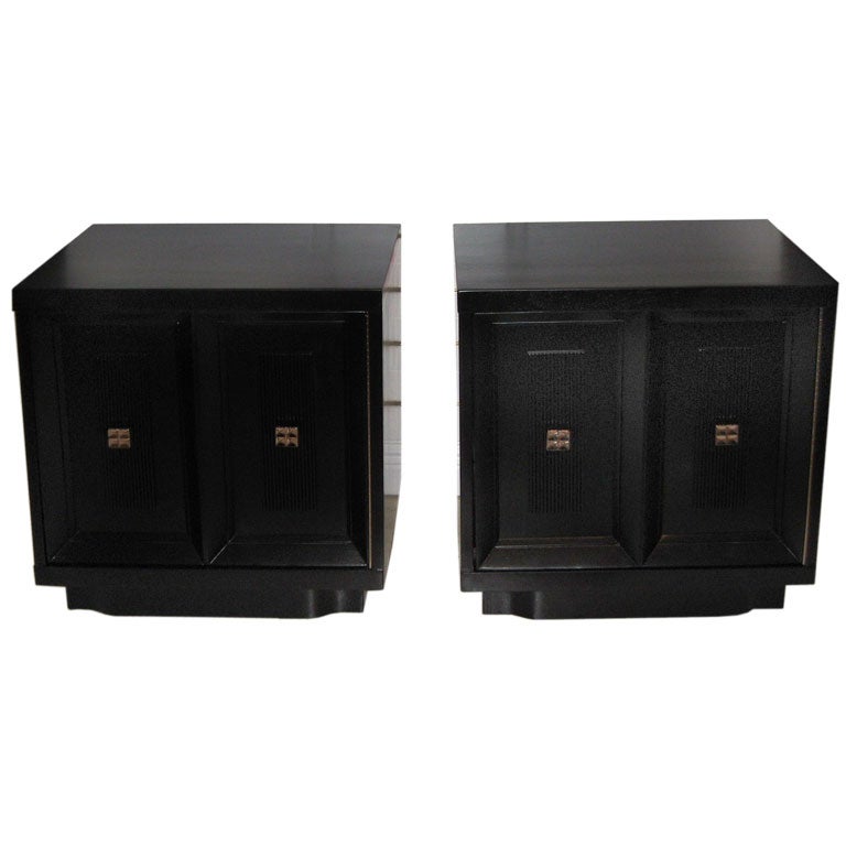 Pair Basic Witz Furniture Company Nightstands or End Tables at 1stDibs