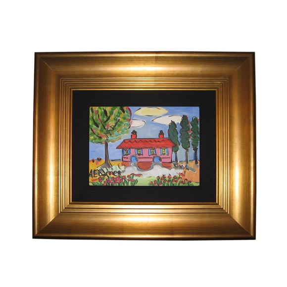 An Original Acrylic on Canvas Painting by A.E. Barnes at 1stDibs