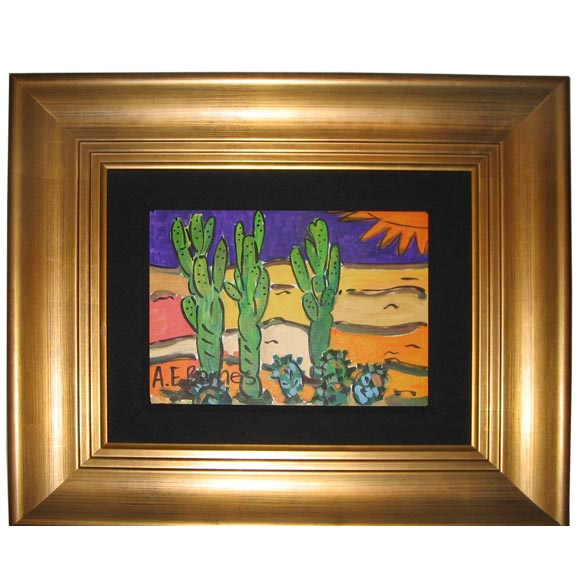 Original Acrylic on Canvas by A.E. Barnes at 1stDibs