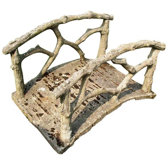 Faux Bois Bridge at 1stDibs