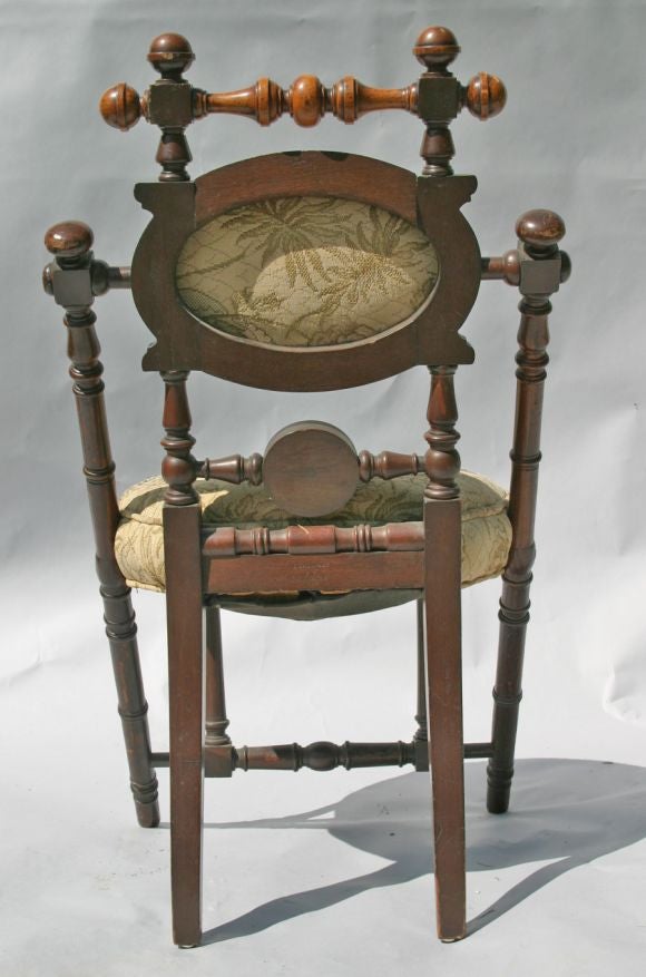George Hunzinger Side Chair Patent 1869 at 1stDibs
