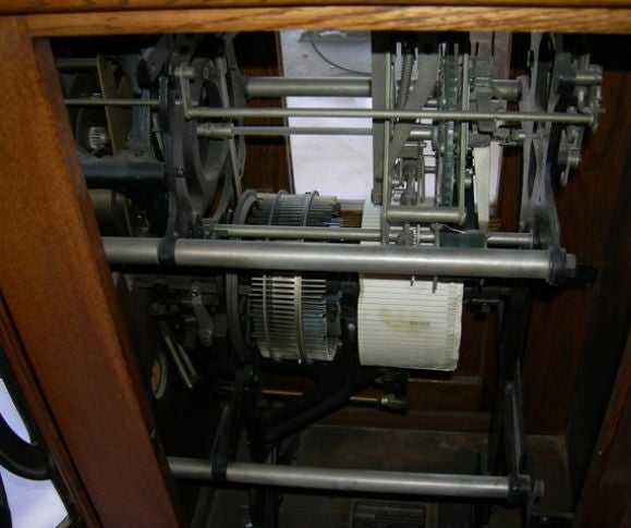 Early 20th Century Workplace Time Clock at 1stDibs