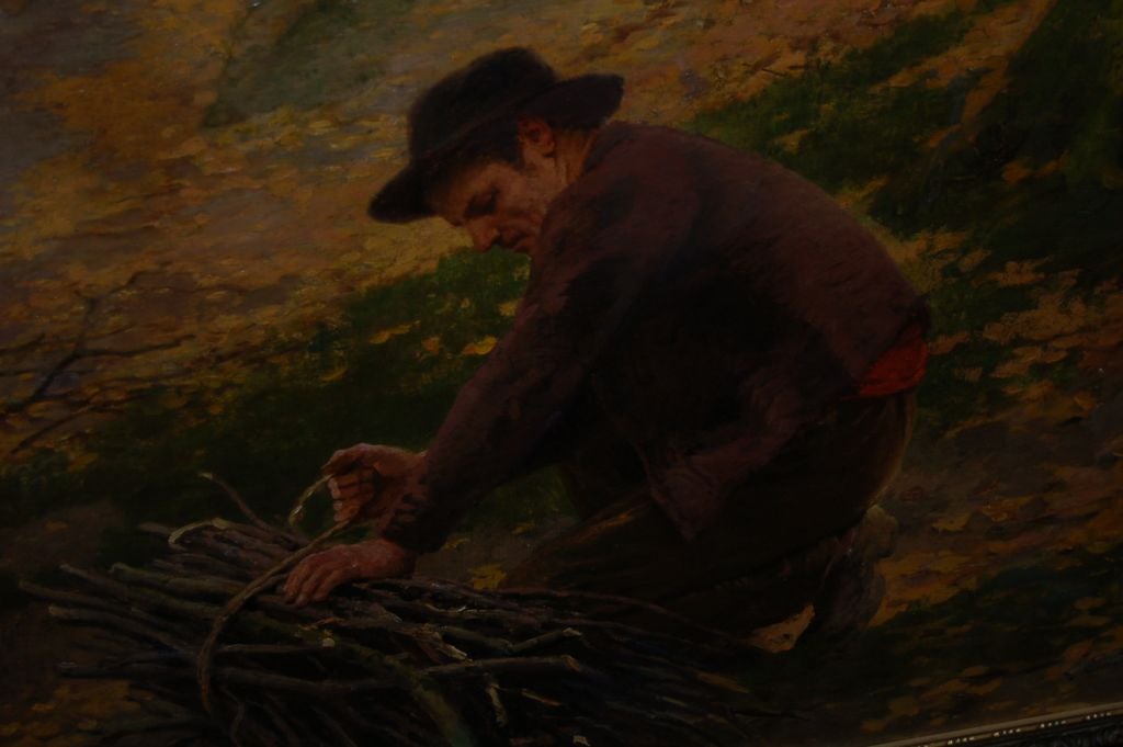 L. Emile Adan Oil On Canvas. at 1stDibs