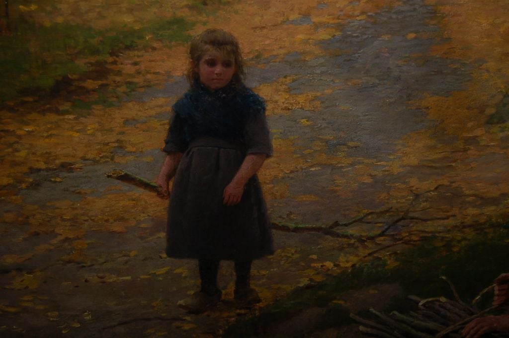 L. Emile Adan Oil On Canvas. at 1stDibs