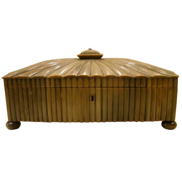 19th Century Horn Box at 1stDibs
